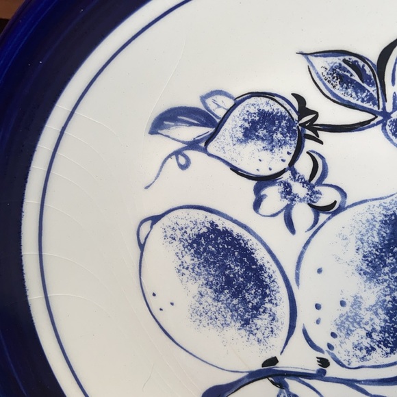 Over & Back Inc. | Dining | Set Of 4 Over And Back Ceramic Hand Painted ...